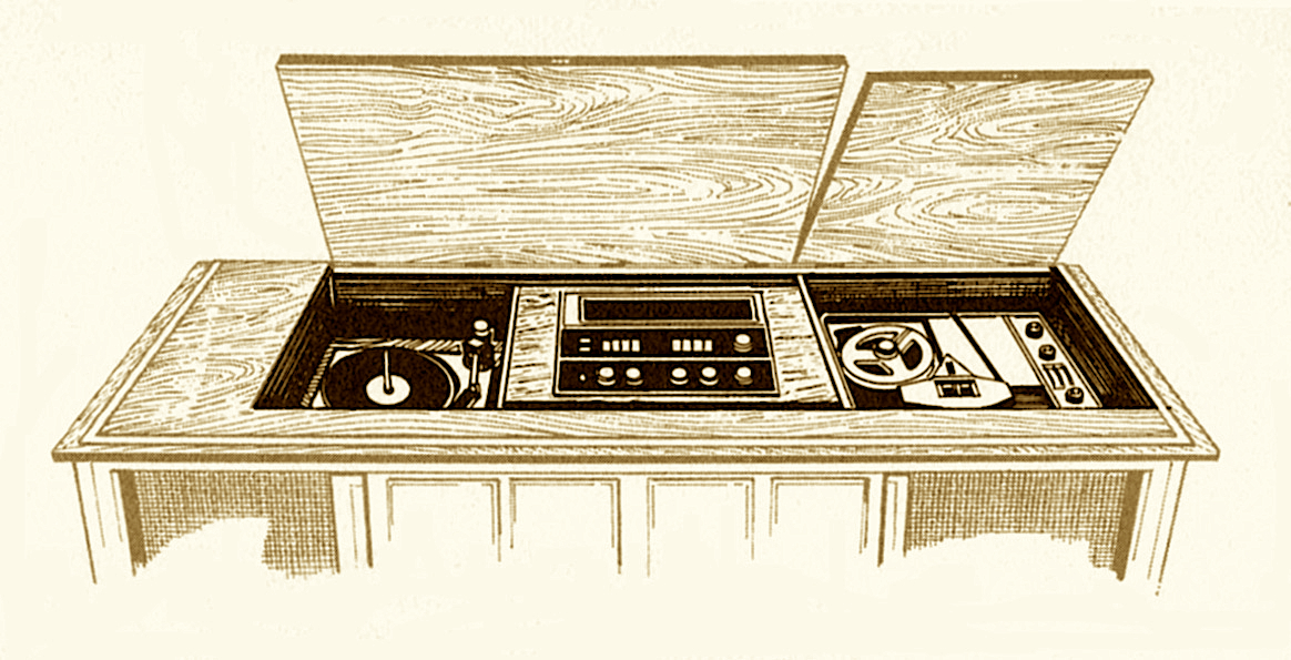 1967 Fisher Executive 972 Console